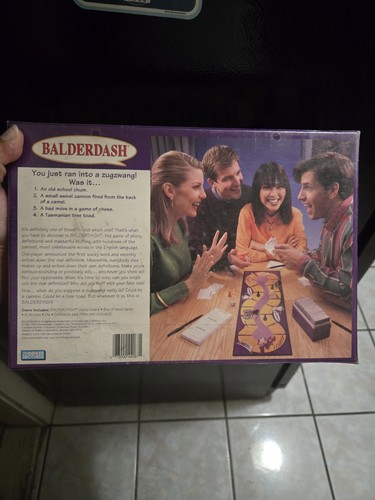 Vintage Sealed 1995 BALDERDASH Board Game Hilarious Bluffing Parker Brothers NIB | eBay