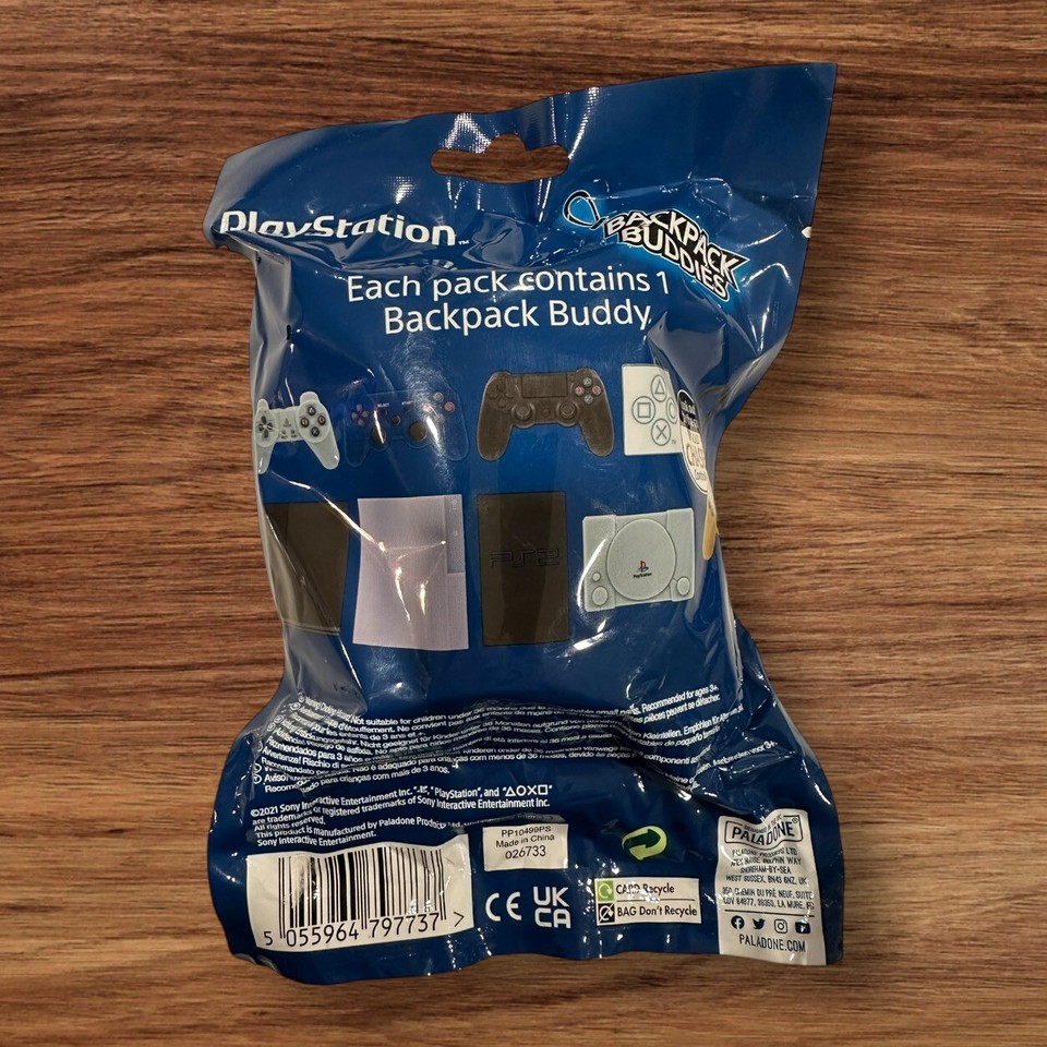 Sony PlayStation Backpack Buddies Mystery Blind Bag Paladone | Brand ...