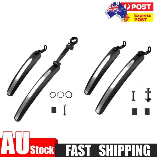 Bicycle Front Rear Fender Mudguard Set for Fixed Gear Road Bike Riding ...