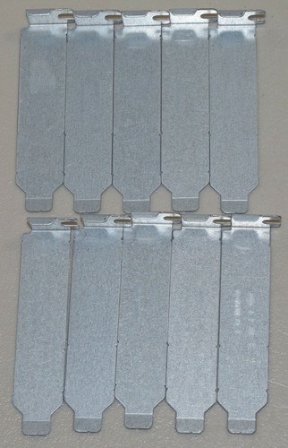 Lot 10 HP Low Profile Blank Expansion Slot Cover S4-457465 15051-T Used ...