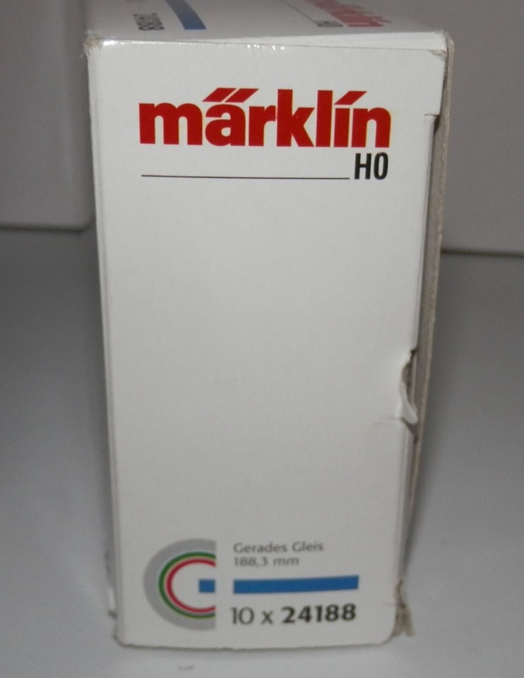Marklin HO Scale C Track Straight Track 7-13/32# (10pcs) #24188 NIB | eBay