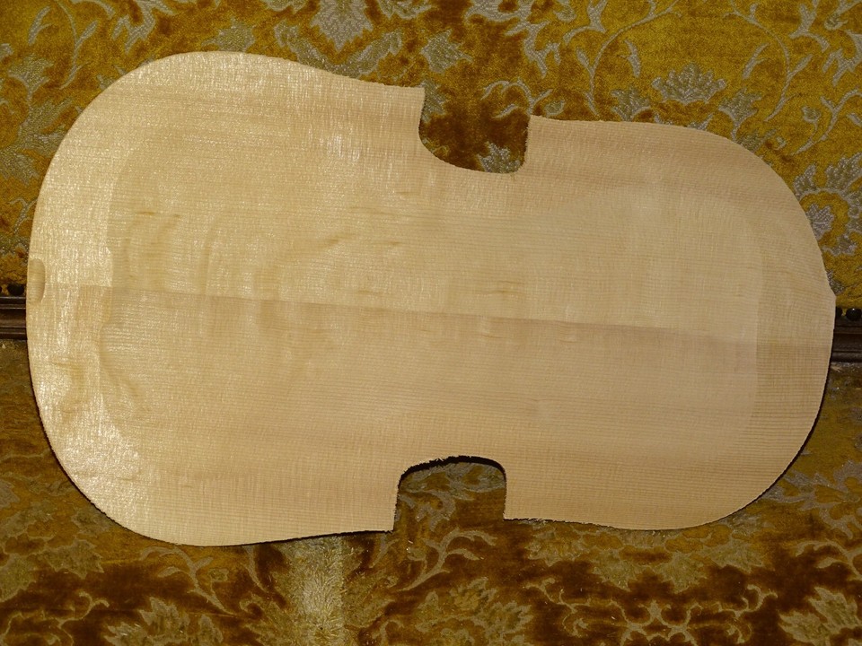 Tonholz, Tonewood, schöne gefräste Decke für Geige, Hasel carved violin ...