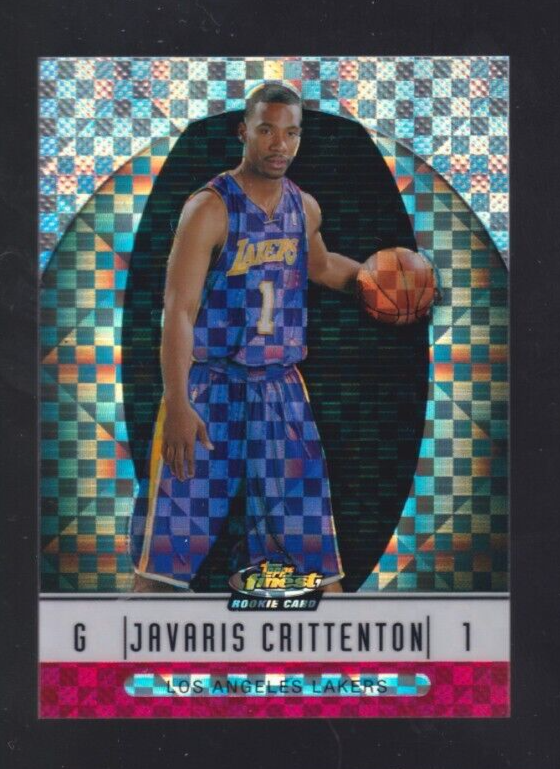 2006-07 Finest X-Fractors #119 Javaris Crittenton 8/25 - Lakers - 127 ...