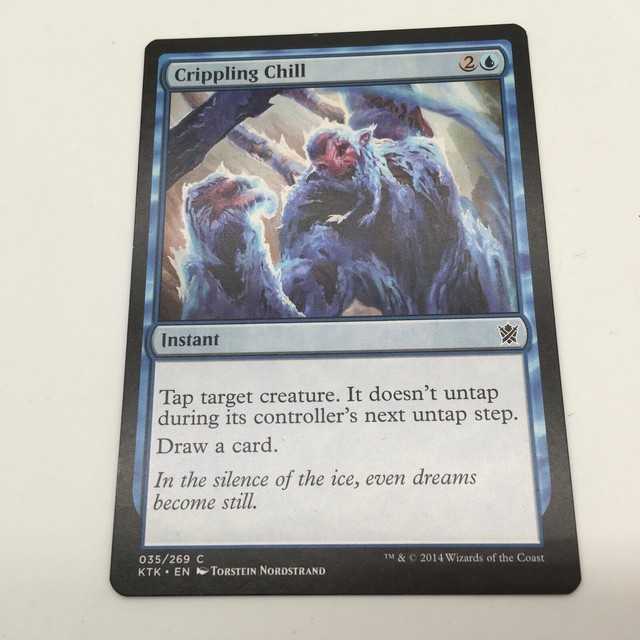 MTG Crippling Chill Khans of Tarkir 035/269 Regular Common for sale ...