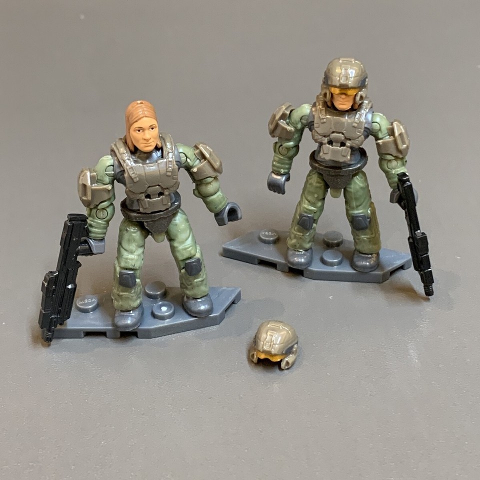 Bundle Halo Mega Bloks Construx COD Marine Grunt Skirmisher Recon Mini ...