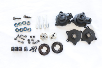 OFNA HOBAO MONSTER DOMINATOR / PIRATE FRONT REAR DIFFERENTIAL PARTS LOT ...