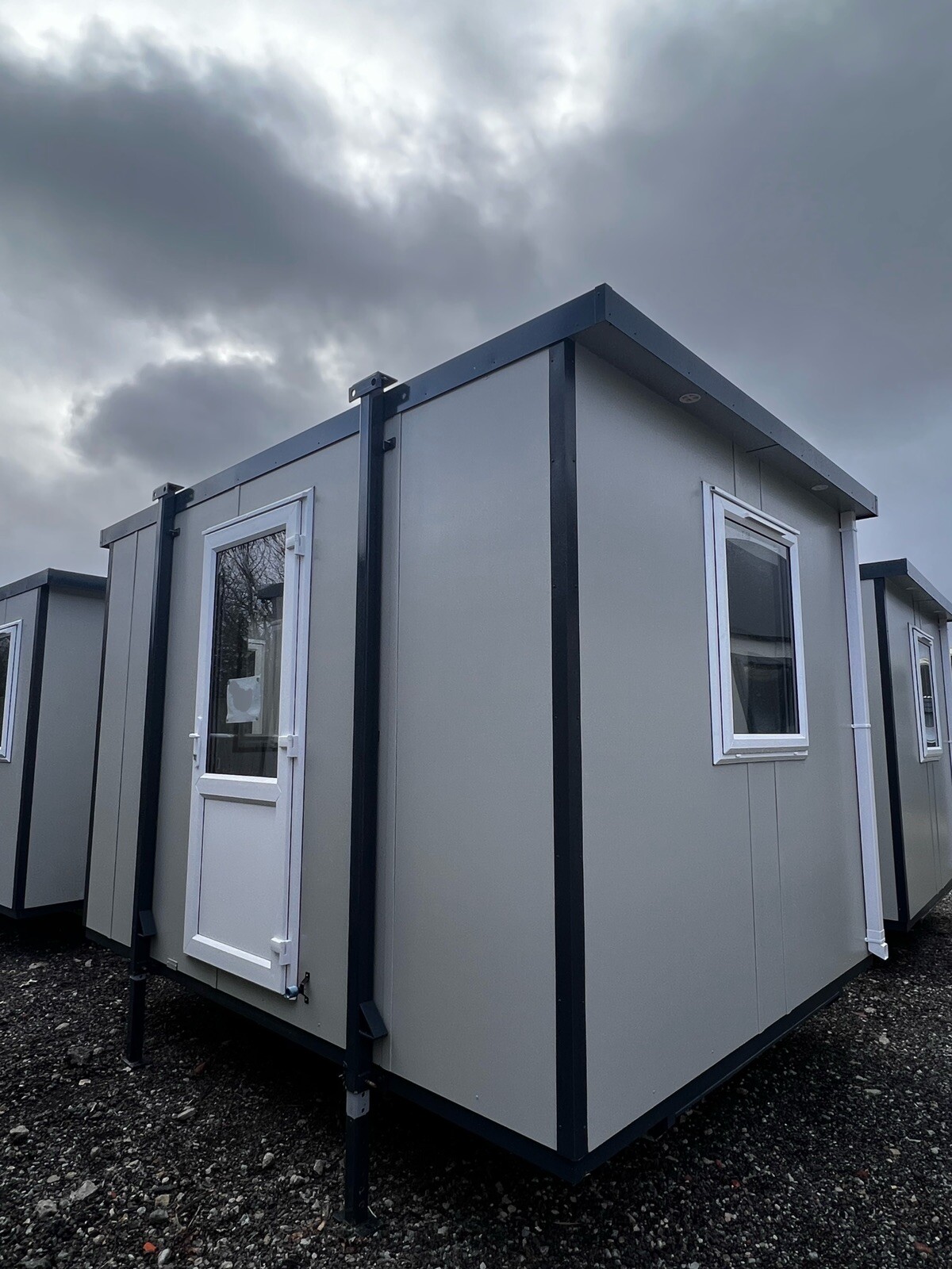 Brand new 12ft site welfare office cabin canteen staff room building ...