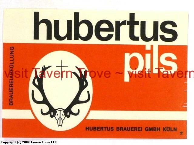 1950s-60s Germany Hubertus Pils Tavern Trove | eBay