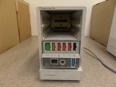 GE Marquette Tram-Rac 4A with Tram-Rac Ports and TRAM 400 SL Module Loc ...