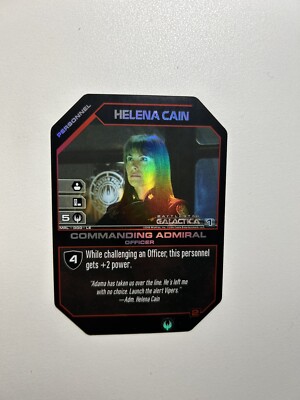 Helena Cain FOIL Battlestar Galactica CCG Unreleased Promo | eBay