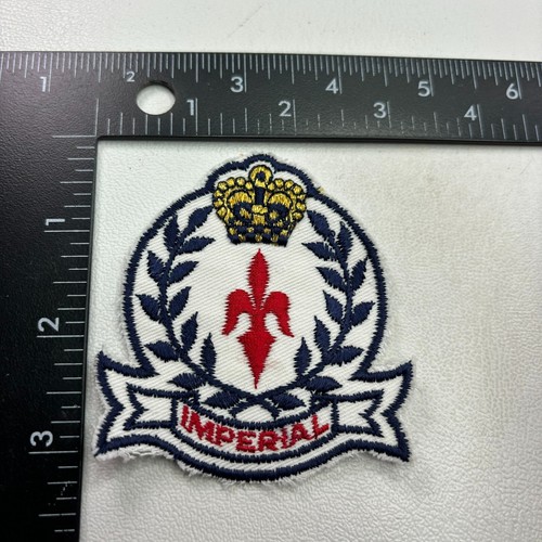 Golden Crown & Laurel Wreath IMPERIAL Fleur-de-lis Patch C398 | eBay