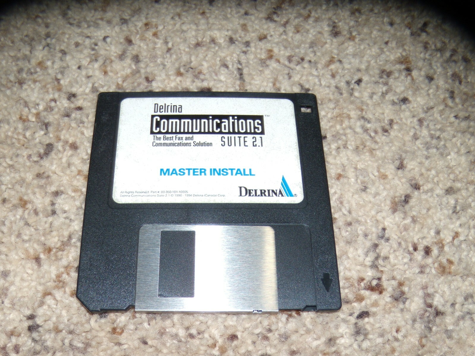 Delrina Communications Suite 2.1 Master Install 3.5" disk | eBay