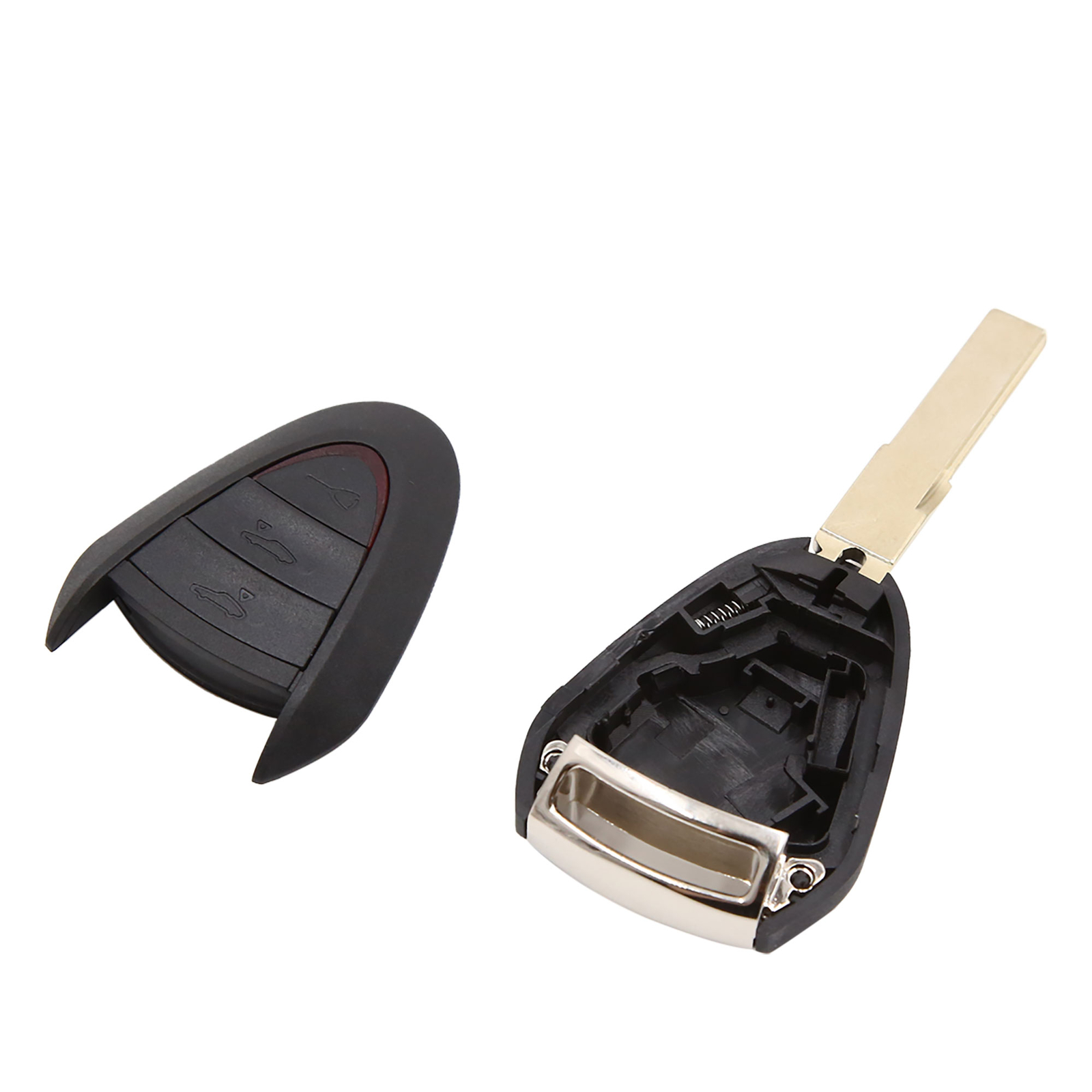 Car Replacement Key Shell Case for Porsche Boxster 987 Cayman 911 3 Key ...