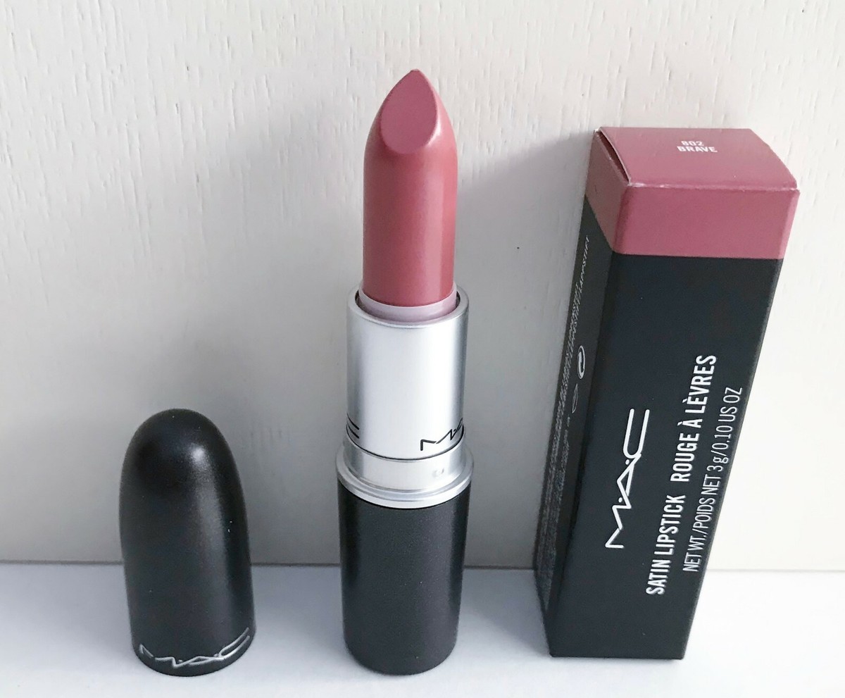 Mac Brave Lipstick MACximal Sleek Satin Lipstick | Including Popstar