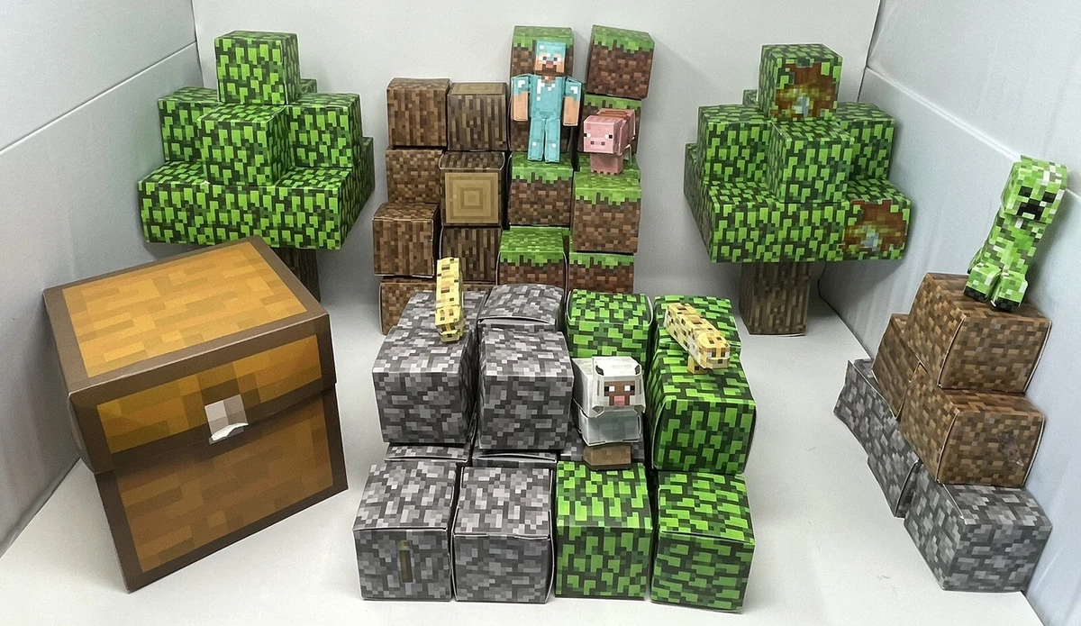 Minecraft Chest Papercraft