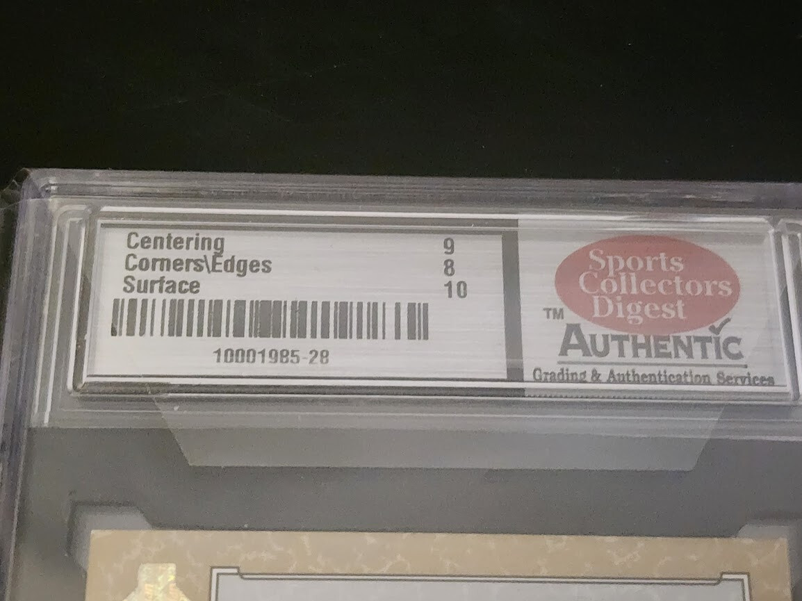 Lloyd James Waner AUTO SP Legendary Cuts Poison Pirates Signatures SCD ...