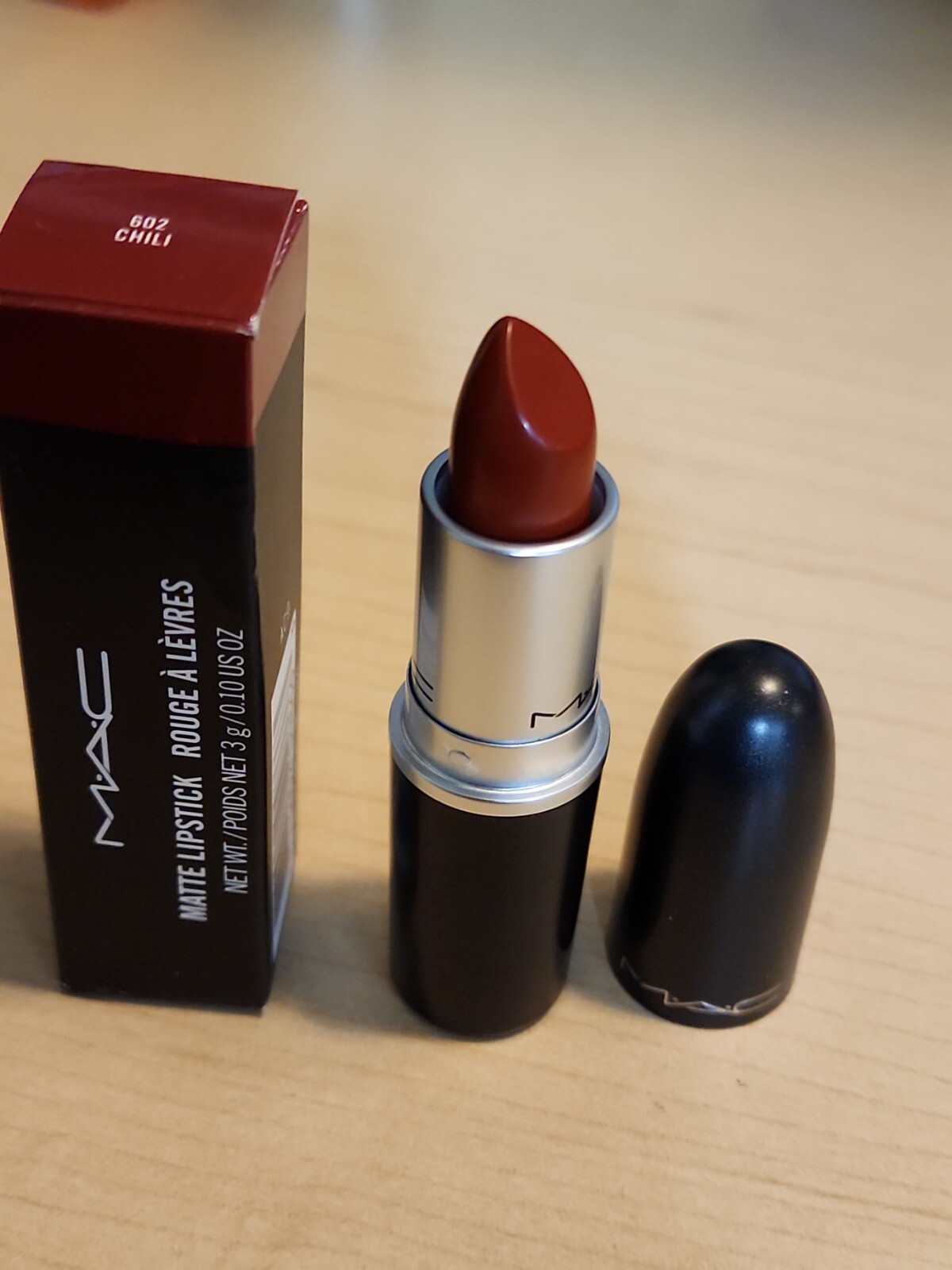 MAC Lipstick (Matte, Cremesheen, Lustre, Satin, Plushglass)3g/0.10oz ...