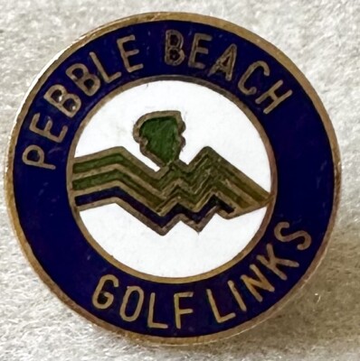 PEBBLE BEACH Golf Links Lapel Hat Pin [W] | eBay