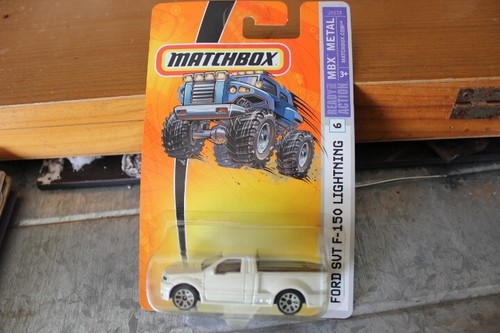 Matchbox Ford SUT F150 Lightning White | eBay