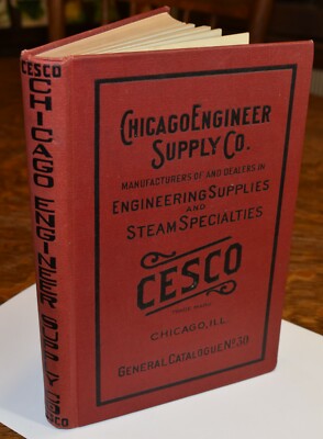 1923 Chicago Engineer Supply Co. Steam supplies CESCO Chicago, very nice.... | eBay