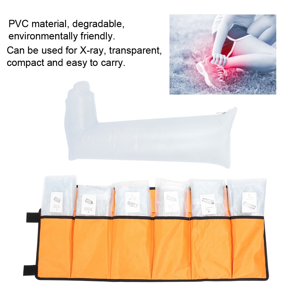 Inflatable Air Splint Set Compact X-Ray Friendly First Aid Kit FIG UK ...