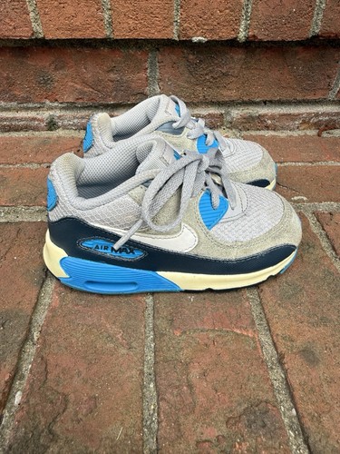 Nike Air Max 90 Essential Gray Sneakers Size 8c kids toddler boys girls ...