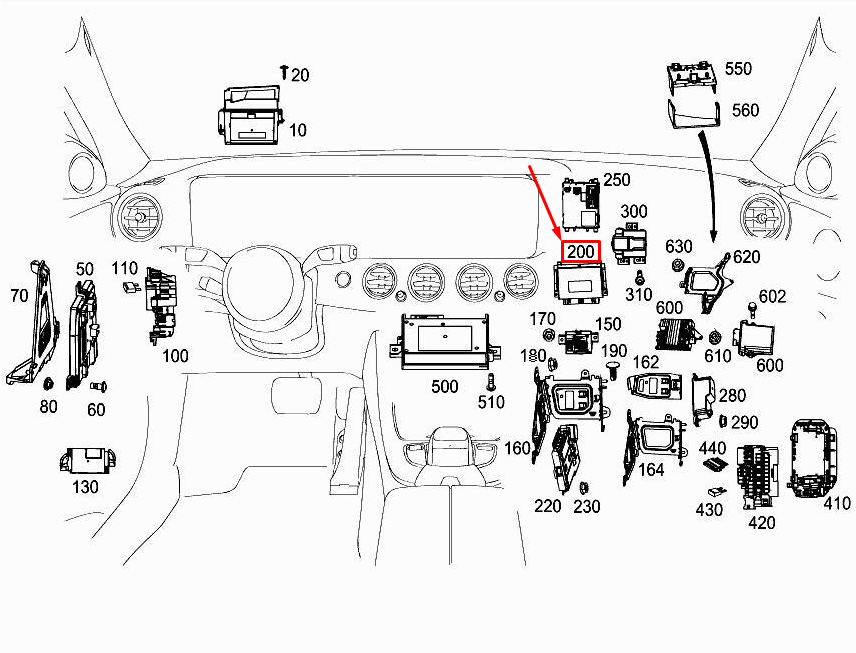 MERCEDES BENZ E Class W213 2018 Drivetrain Control Module ECU ...