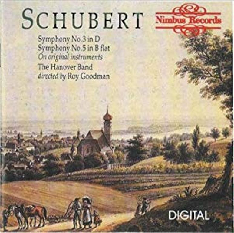 SCHUBERT NIMBUS SYMPHONY No3 IN D THE HANOVER BAND RON GOODMAN | eBay