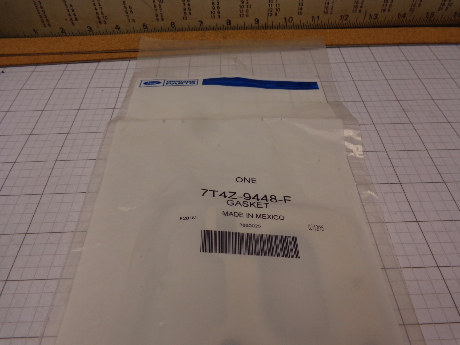 FORD NOS 7T4Z-9448-F Exhaust Manifold Gasket Many 3.5 3.7 MKX MKZ Flex ...