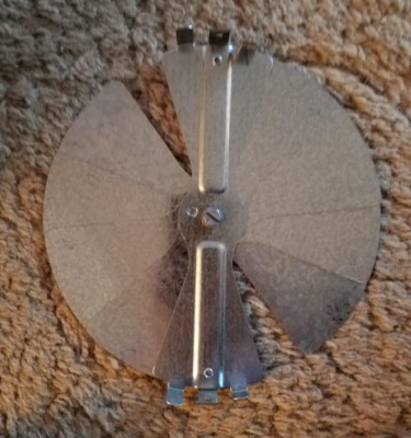 5 Count Case American Louver Radial Damper 8” Galvanized Steel RD8 ...