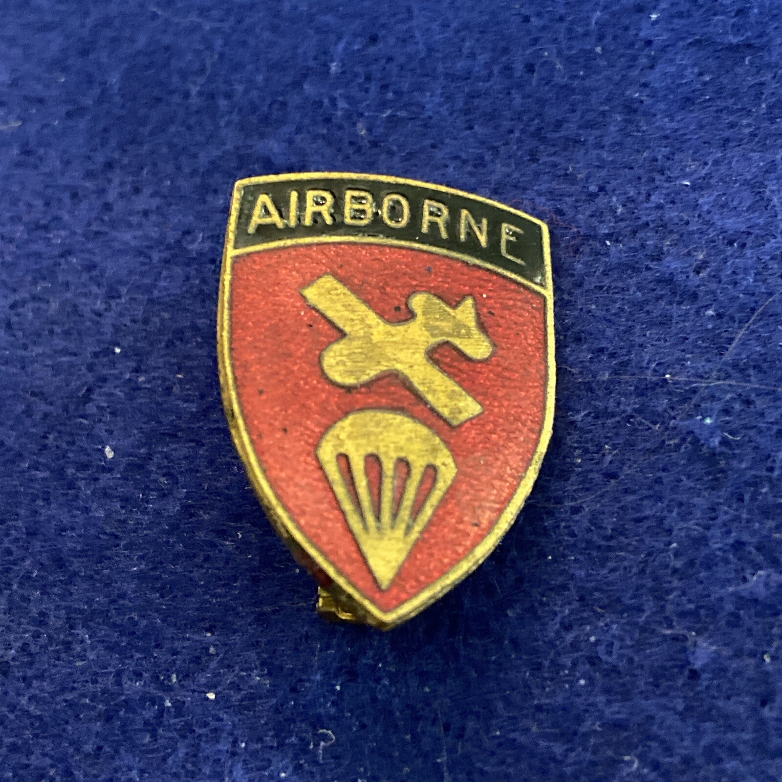 Original WWII US Army Airborne Command Patch DI/DUI - NHM - PB | eBay