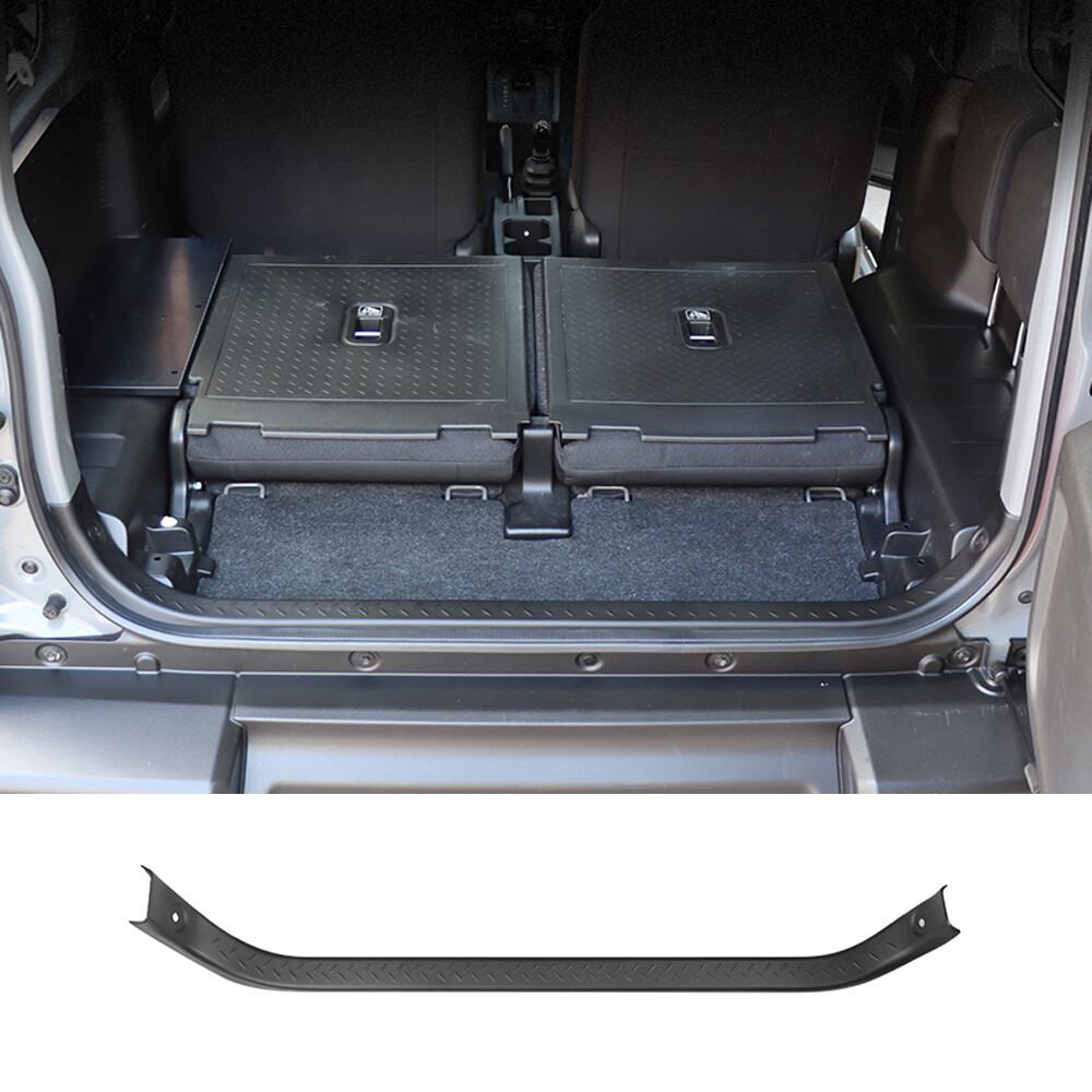 Black ABS Inner Rear Bumper Sill Plate Scuff Guard Cover for Suzuki ...