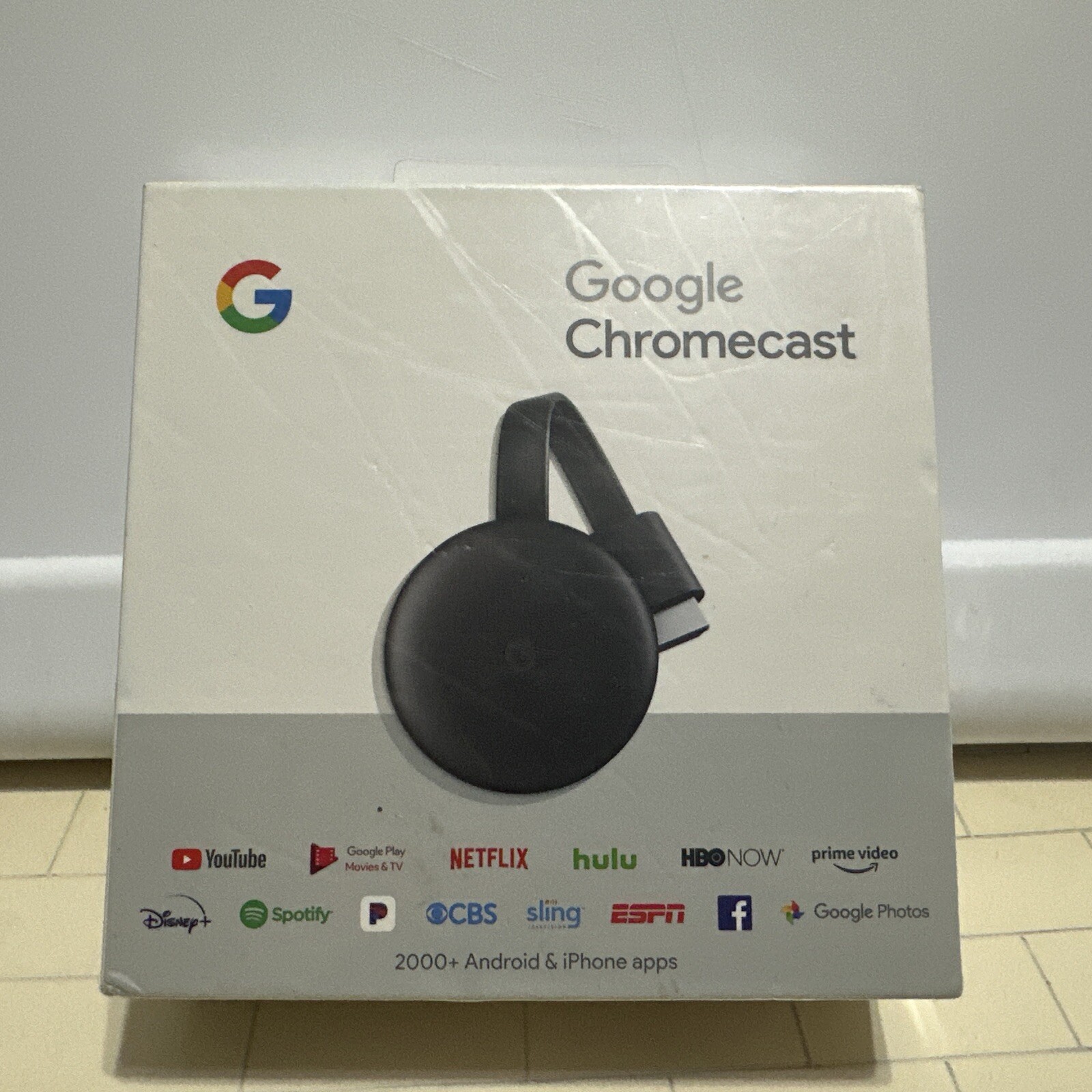 Genuine Google Chromecast Streaming Device (3rd Gen) GA00439-US New ...