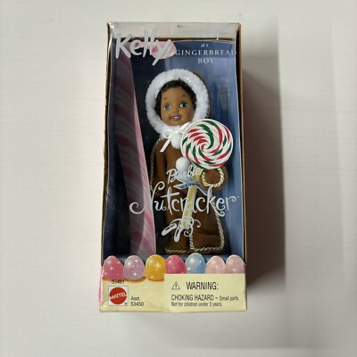 Tommy as Gingerbread Boy Barbie Nutcracker Mattel # 53450 African ...