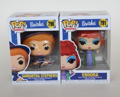 NRFB Funko Pop Vinyl Bewitched Samantha & Endora 790 791 Figures POP ...