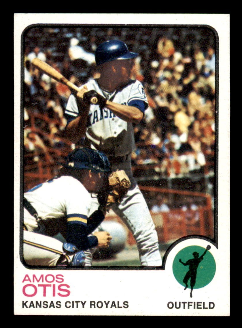 1973 Topps Baseball #510 Amos Otis NM *d15 | eBay