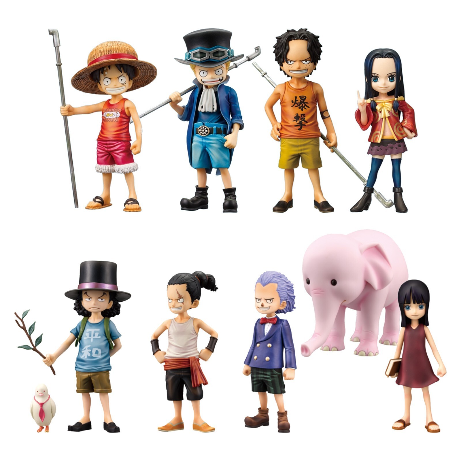 BANPRESTO ONE PIECE DX Figure THE GRANDLINE CHILDREN Luffy Ace Sabo ...