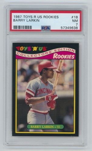 1987 Topps Toys R Us Rookies - Barry Larkin #18 (RC) for sale online | eBay
