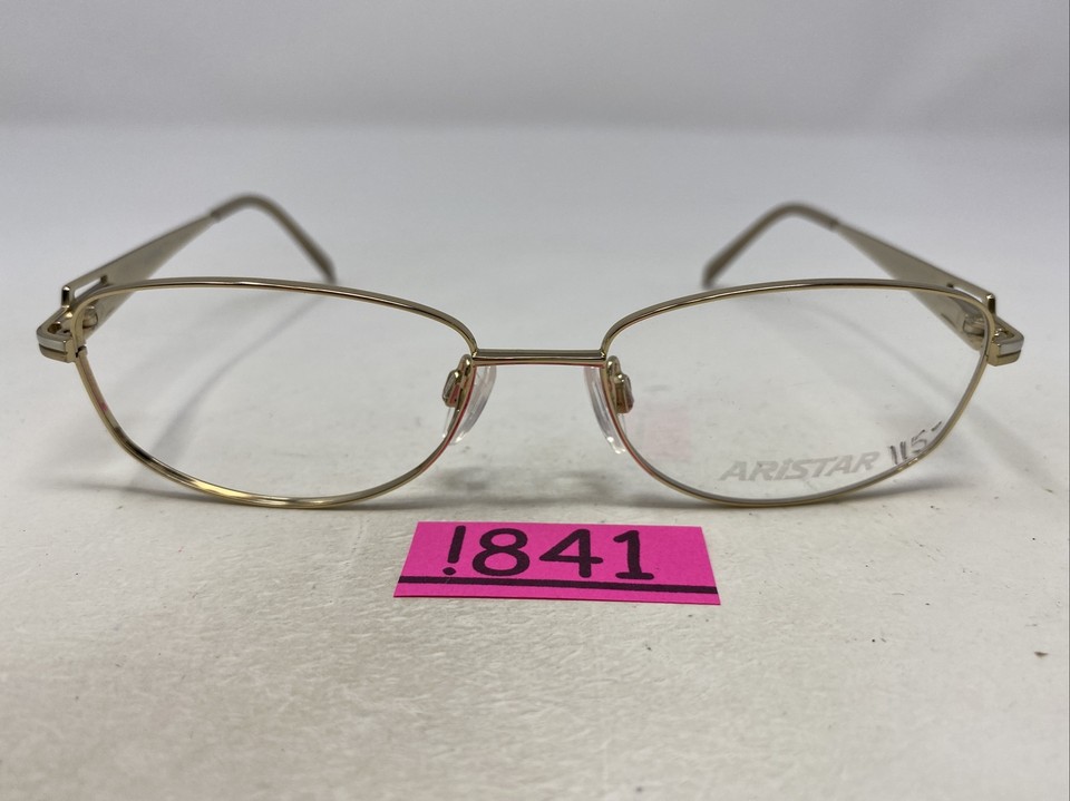 ARISTAR AR16365 COLOR-533 52-16-135 Matte Gold Full Rim Eyeglasses ...