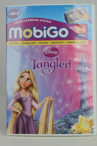 Disney Tangled Game MobiGo Touch Learning Vtech Software New STILL ...