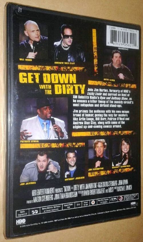 DOWN AND DIRTY WITH JIM NORTON-DVD FACTORY SEALED-(STAND-UP COMEDY) | eBay