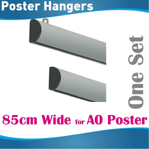 85cm A0 Poster Hanger Gripper Poster hanging rail hanging rails | eBay