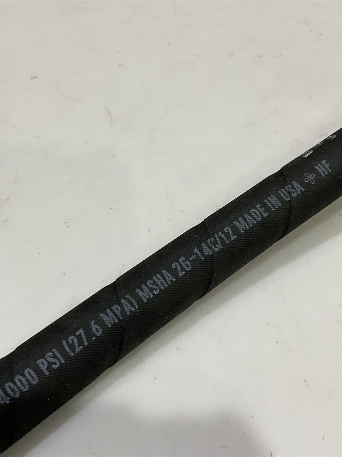 GOODYEAR GR2SN-08 SAE 100R2AT/2SN 1/2” 4000 PSI MSHA 2G-14C12 HYDRAULIC ...