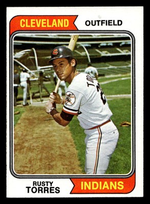 1974 Topps #499 Rusty Torres Ex-Mint Indians ID:464657 | eBay
