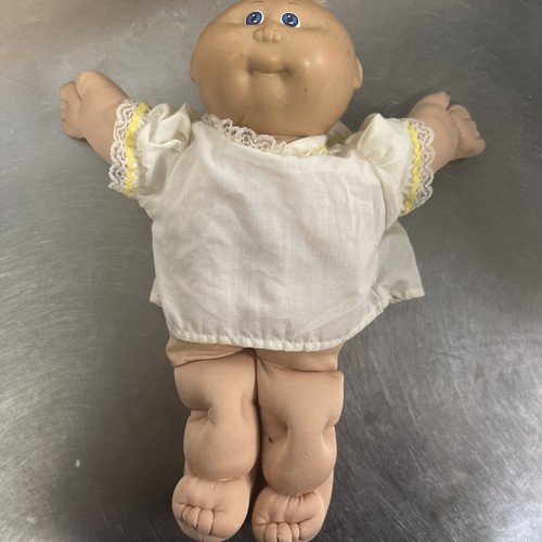 Vntg Cabbage Patch Kid Preemie Baby Tuft hair blue eyes , cute! | eBay