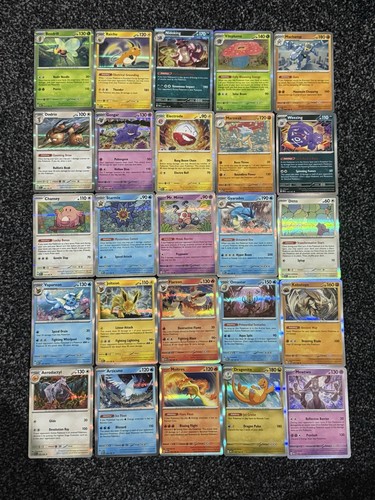 Pokemon 151 - complete holo set - all 25 - FULL SET of rare cards | eBay UK