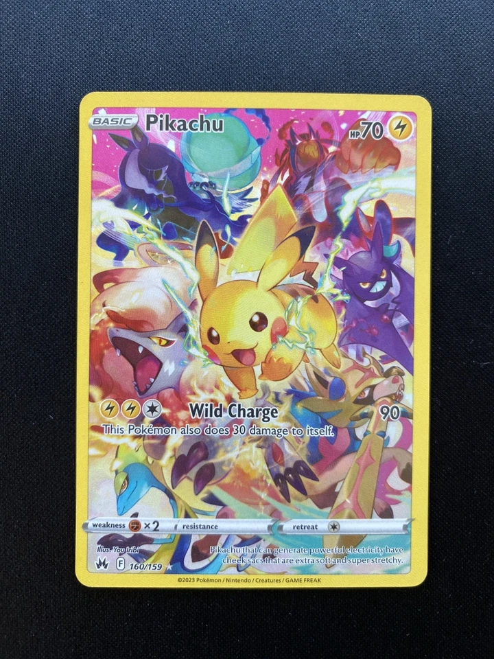 Pikachu 160/159 Crown Zenith for sale | eBay
