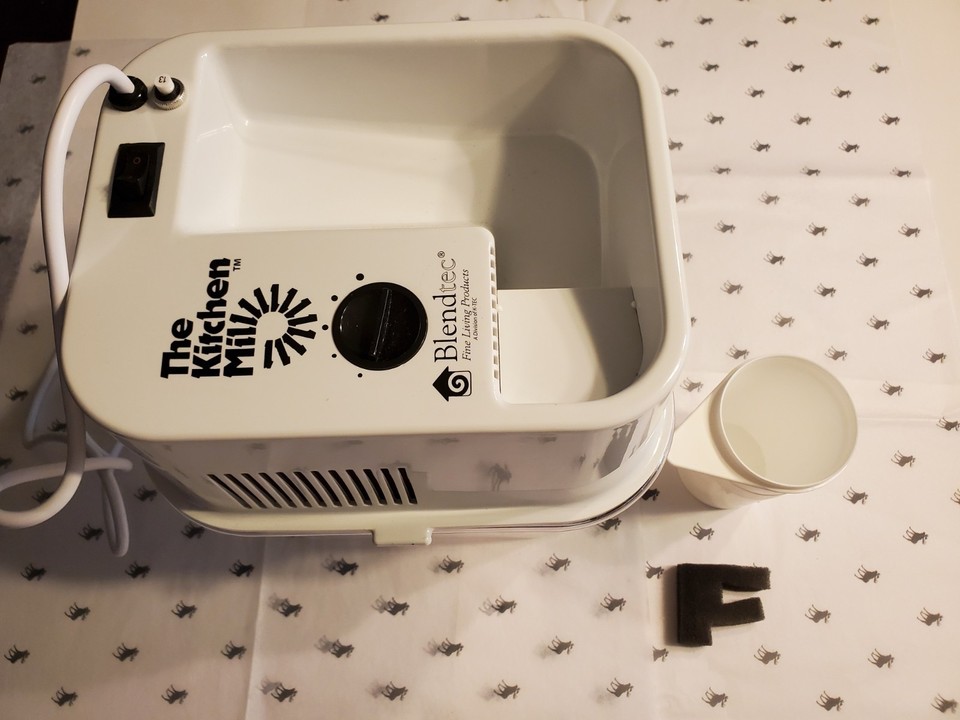 Blendtec Kitchen Mill Electric Flour Wheat Grinder Model 91 K-TEC Pre ...