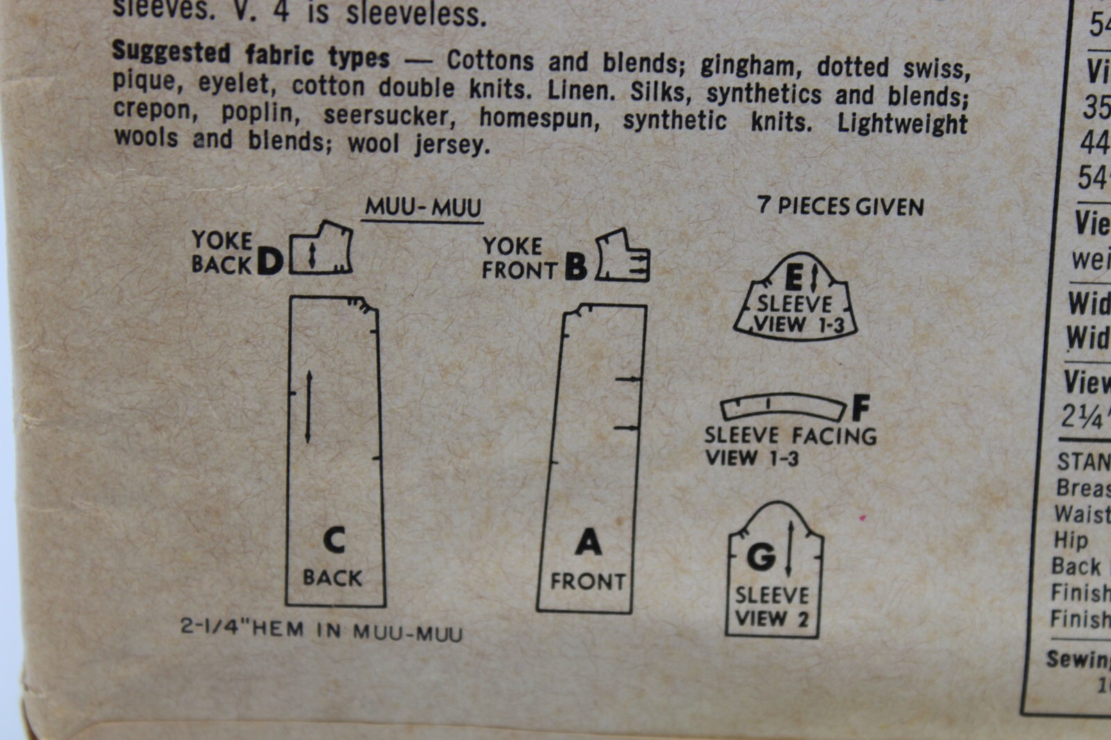 7042 Simplicity Sewing Pattern VTG 1960s Girls Sz 10 Pajama Muu-Muu ...