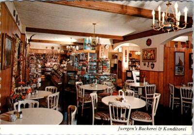 Columbus, OH Ohio JUERGEN'S BACKEREI & KONDITOREI German Bakery 4X6 ...